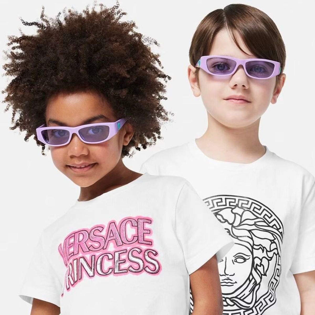 Shop the Versace Kids Vk4002u Lilac/Violet Lenses | Afterpay