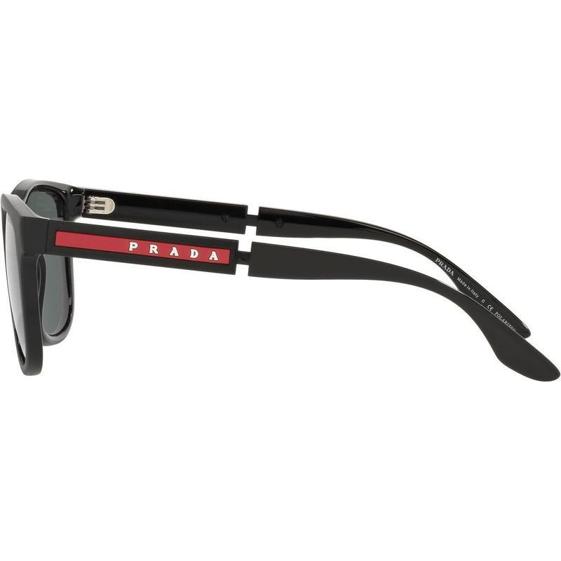 Buy Prada Linea Rossa PS04XS Black Rubber/Grey | Polarised