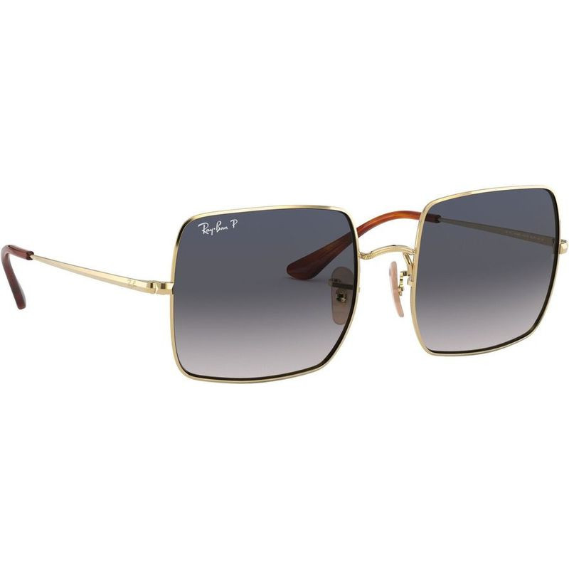 Buy Ray-Ban Square RB1971 Gold/Blue Grey | Polarised | Zip