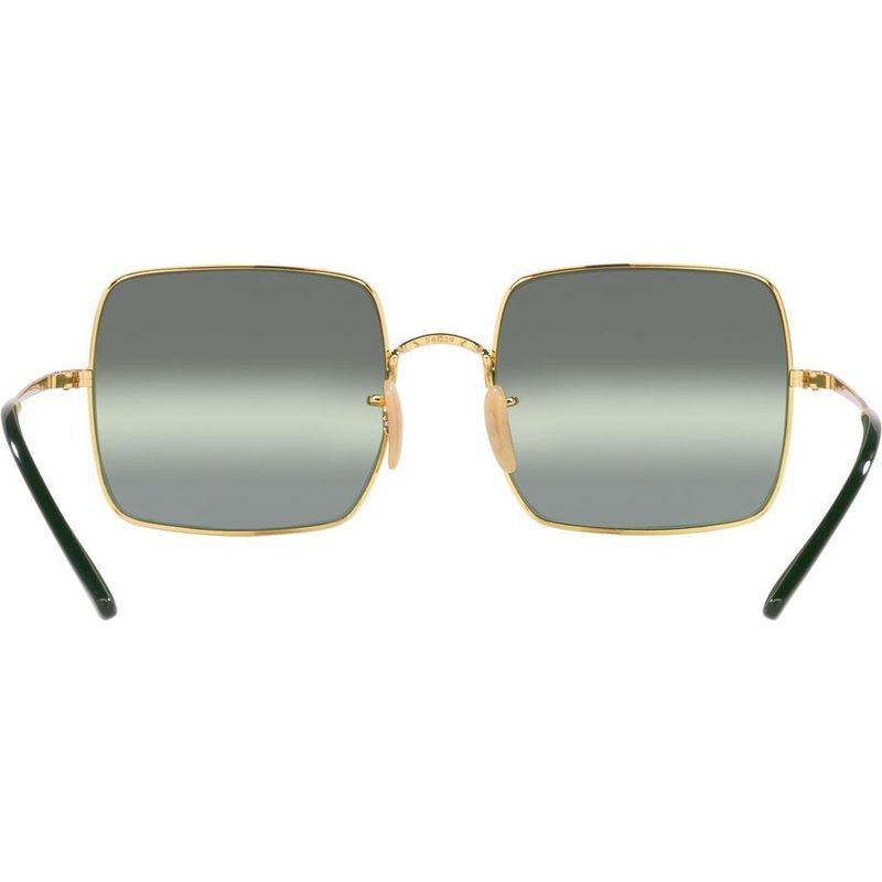 Buy Ray-Ban Square RB1971 Gold/Green | Polarised | Afterpay