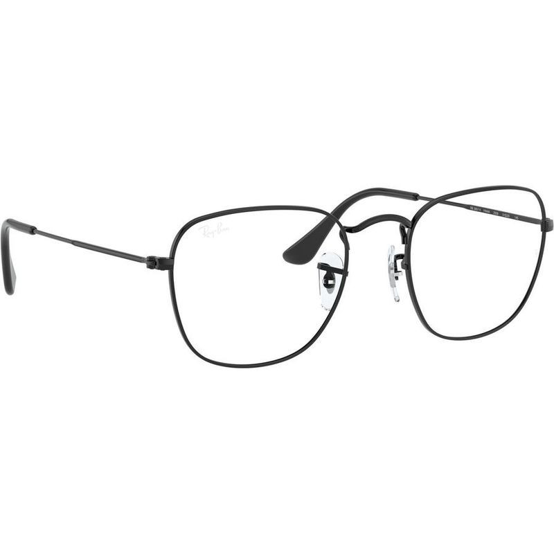 Shop Ray-Ban Prescription Glasses Frank RX3857V Black/Clear