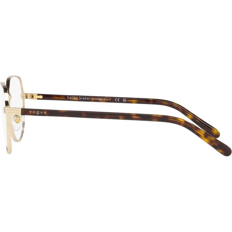 Vogue Prescription Glasses VO4243 Pale Gold/Clear Glasses