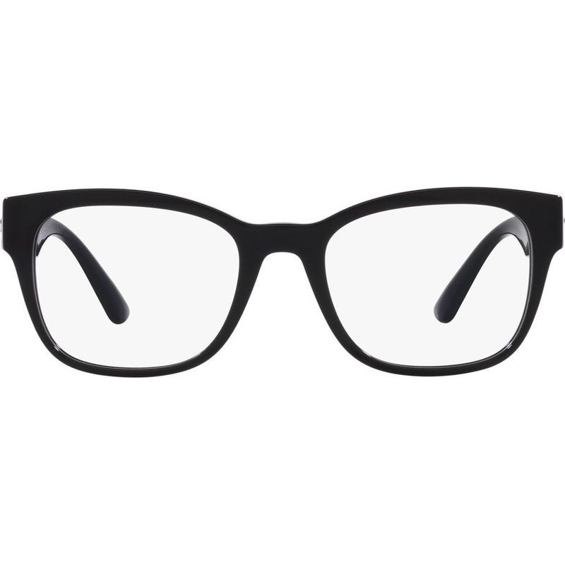 Shop Versace Prescription Glasses VE3314 Black/Clear Glasses