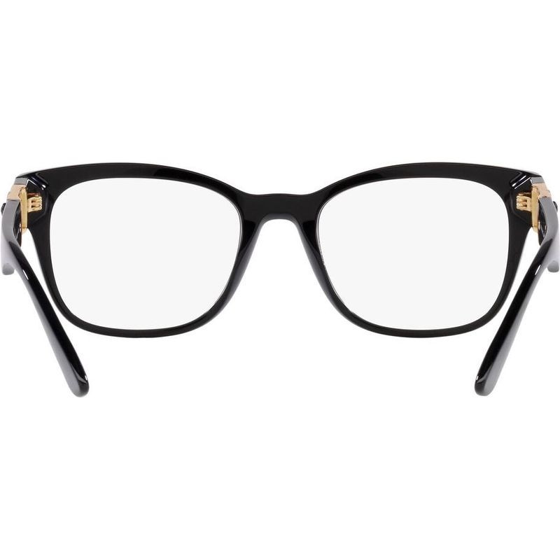 Shop Versace Prescription Glasses VE3314 Black/Clear Glasses