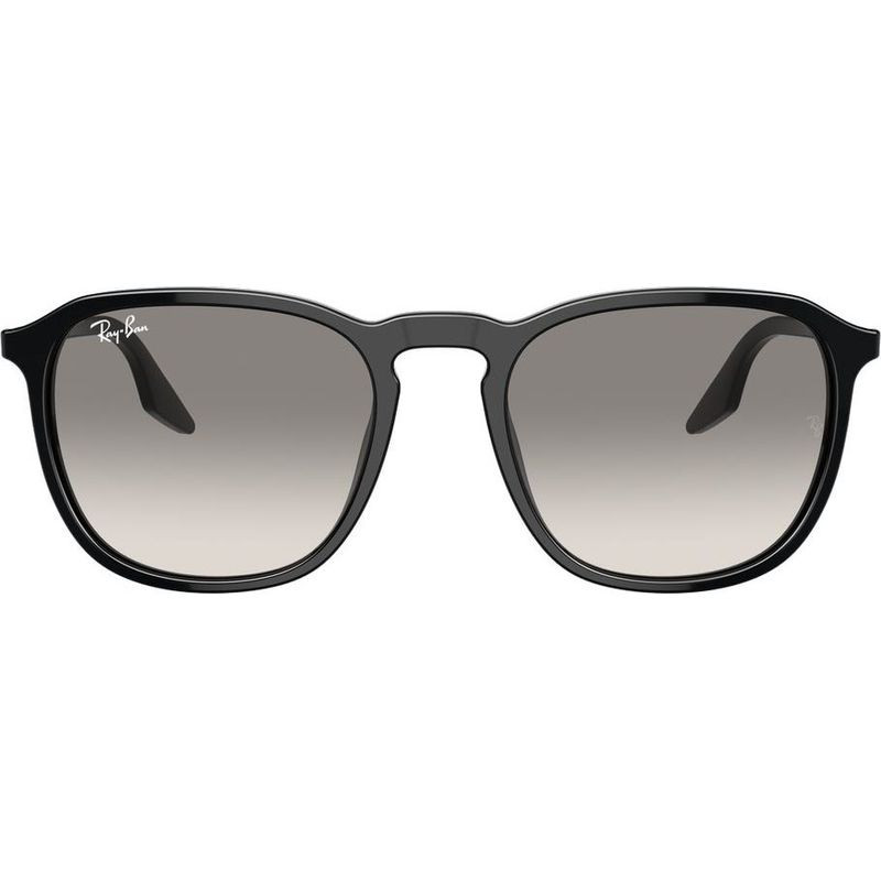 Shop Ray-Ban RB2203 Black/Grey Clear Gradient 52 Sunglasses