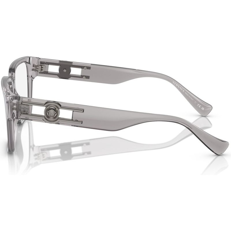 Versace Prescription Glasses VE3346 Grey Transparent/Clear