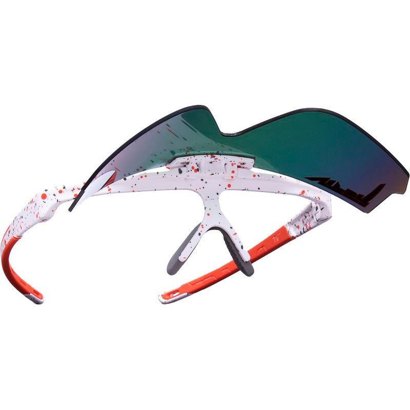 Pit Viper Flip Offs Heater White/Red Mirror Lenses