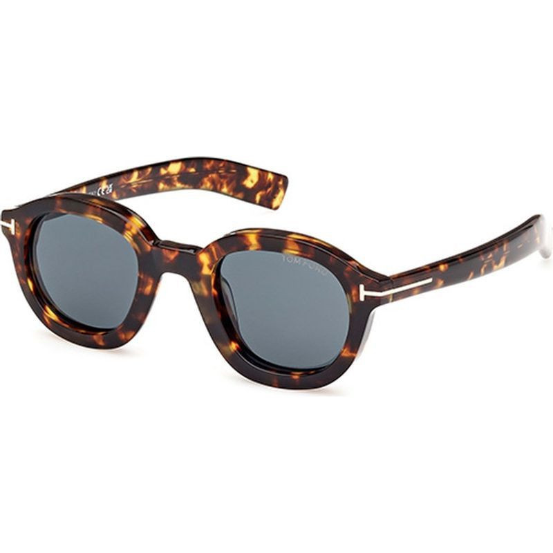 Tom Ford Raffa Ft1100 Dark Havana/Blue | Afterpay
