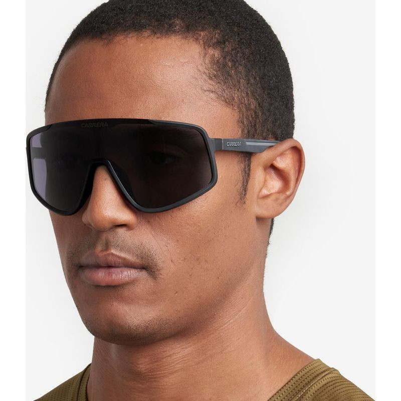 Buy Carrera 4017/S Matte Black/Grey Sunglasses | Afterpay