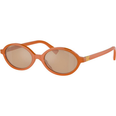 Miu Miu MU04ZS Sunglasses Light Havana/Brown | Afterpay