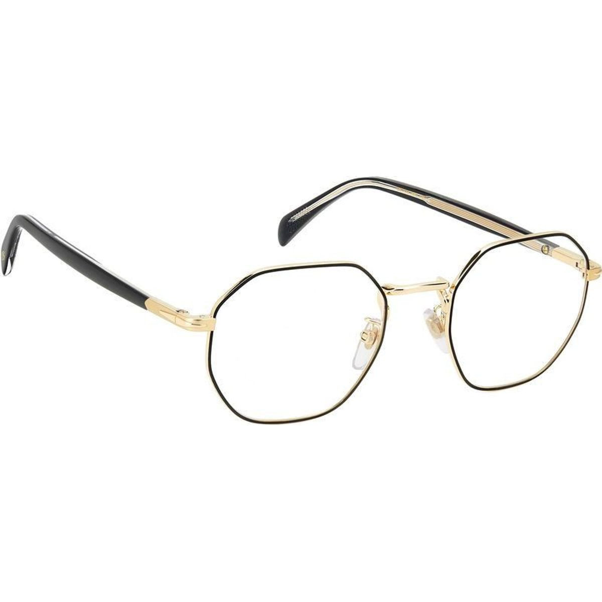 David Beckham Prescriptible Glasses DB 1133 Gold Black/Clear