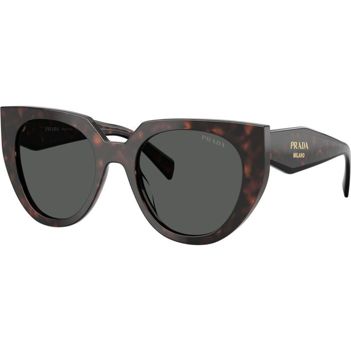 Shop the Prada PR14WS Sunglasses Root Tortoise/Dark Grey