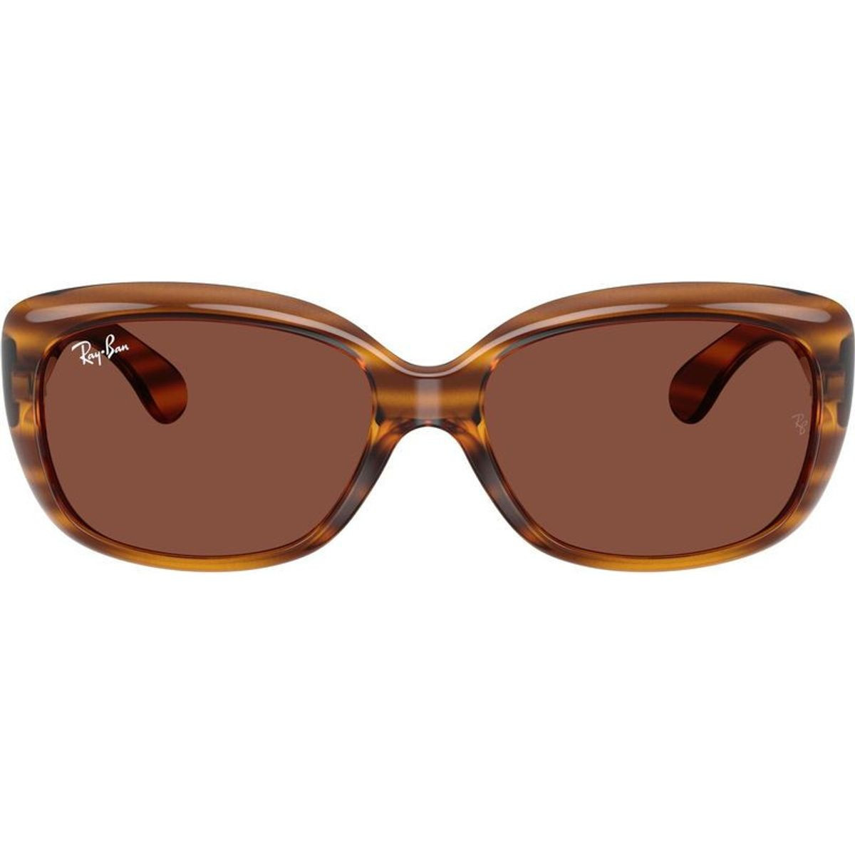 Ray-Ban Jackie Ohh RB4101 Sunglasses Striped Red Havana/Red