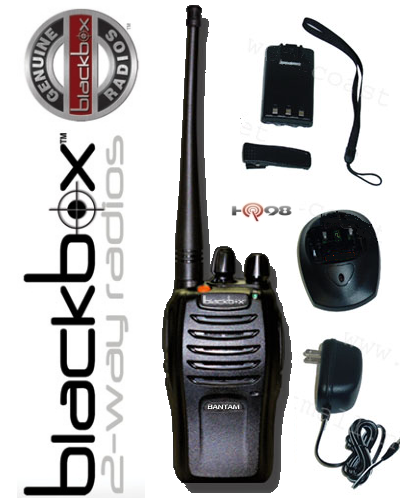 Blackbox Bantam VHF Two Way Radio is compact and rugged. Surveillance ...