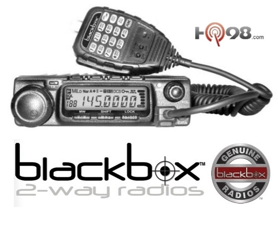 Blackbox Mobile VHF Radio Public Safety Radio High Powered 55w Long Range