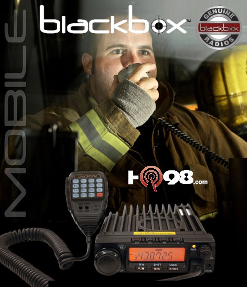 Blackbox Mobile High Powered 40w UHF Radio Public Safety Radio Long Range