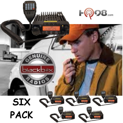 Blackbox Mobile High Powered 40w UHF Radio Public Safety Radio Long Range
