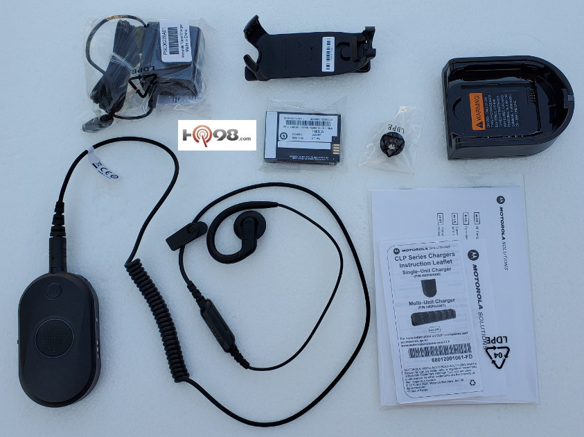 Motorola CLP1010e Two Way Radio with Free Headset For Restaurants ...