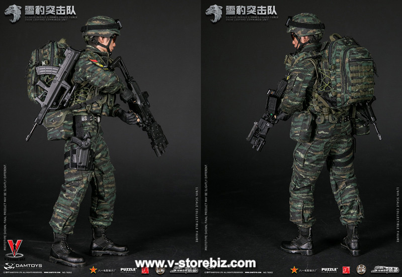 DAM 78052 Chinese People's Armed Police Force Snow Leopard Commando - V ...