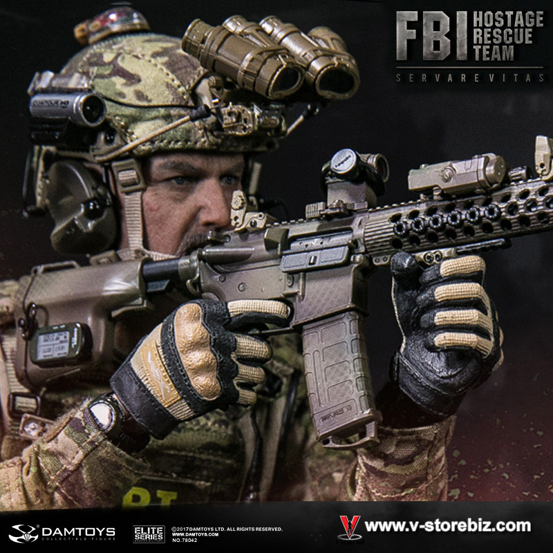 DAMToys 78042 FBI HRT Agent (Hostage Rescue Team) - V Store Collectibles