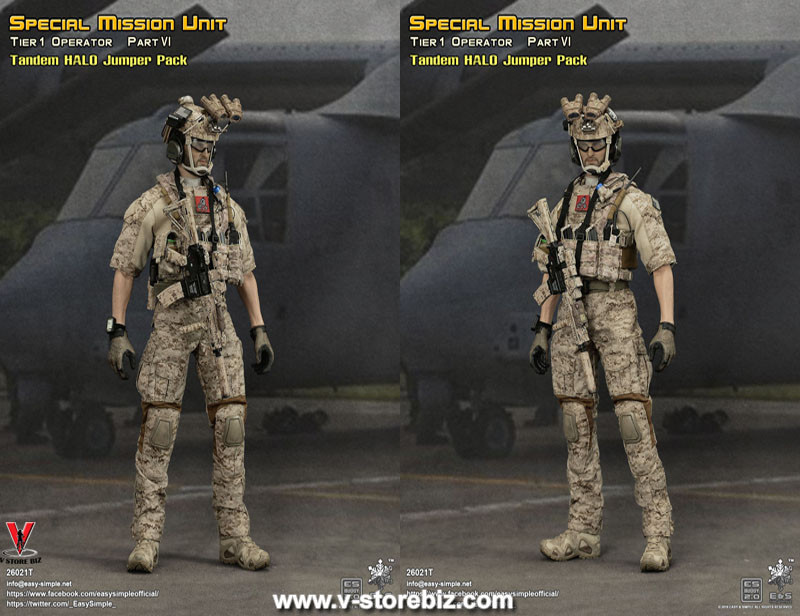 E&S 26021T Tier 1 SMU Part VI Tandem HALO Jumper Pack - V Store ...