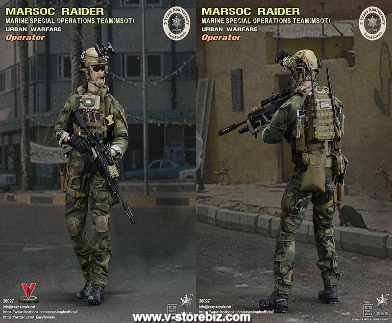 E&S 26027 5th Anniversary MARSOC Raider MSOT Urban Warfare - V Store ...
