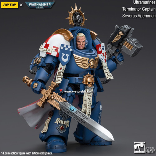 JOYTOY Warhammer 40K JT9916 Ultramarines Terminator Captain Severus ...
