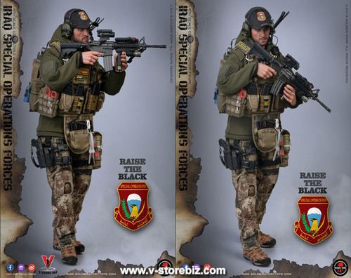 Soldier Story SS107 Iraq Special Operations Forces “ISOF” SAW Gunner ...