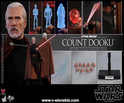 Hot Toys MMS496 Star Wars Episode II: Attack of the Clones Count Dooku ...
