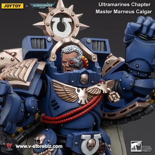 JOYTOY Warhammer 40K Ultramarines Chapter Master Marneus Calgar - V ...