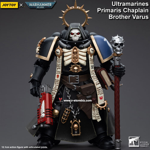 JOYTOY Warhammer 40K Ultramarines Primaris Chaplain Brother Varus - V ...