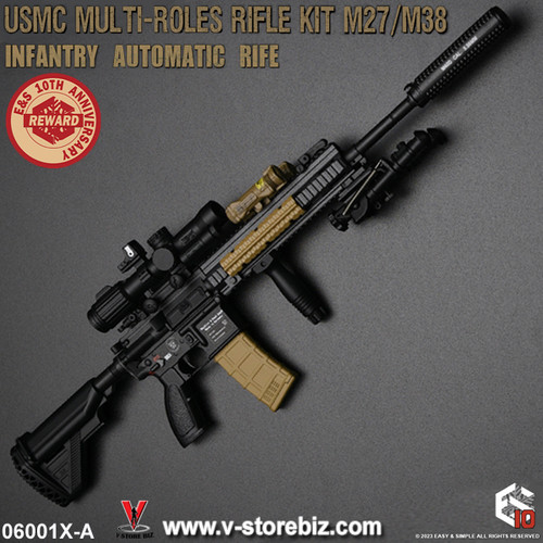E&S 06001X-A USMC Multi-Roles Rifle Kit M27/M38 Infantry Auto Rifle - V ...