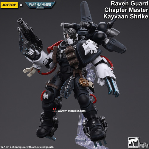 JOYTOY Warhammer 40K Raven Guard Chapter Master: Kayvaan Shrike - V ...