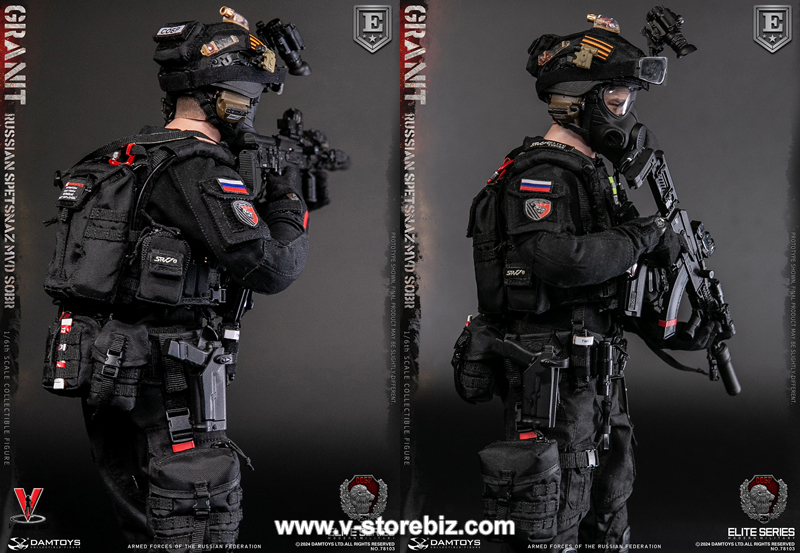 DAMTOYS 78103 Russian Spetsnaz MVD SOBR Granit (Elite Edition) - V ...