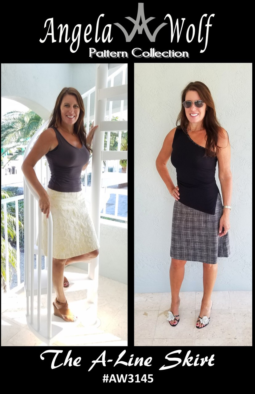 Angela Wolf Skirts & Dresses Sewing Patterns