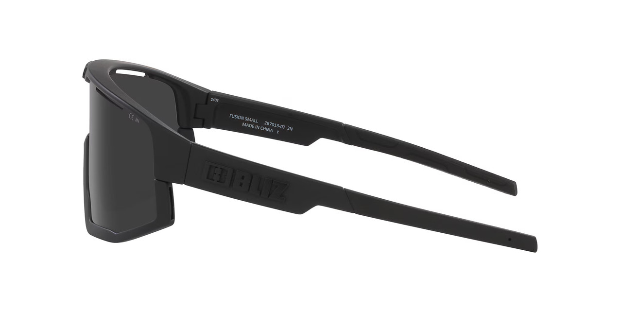 Bliz Fusion Small Matte Black Frame, Smoke Lens - Enjoy Winter