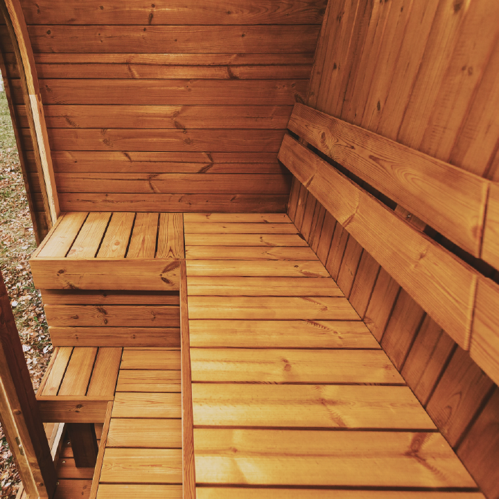 Mande MW12 Small OUtdoor Sauna Pod Kit