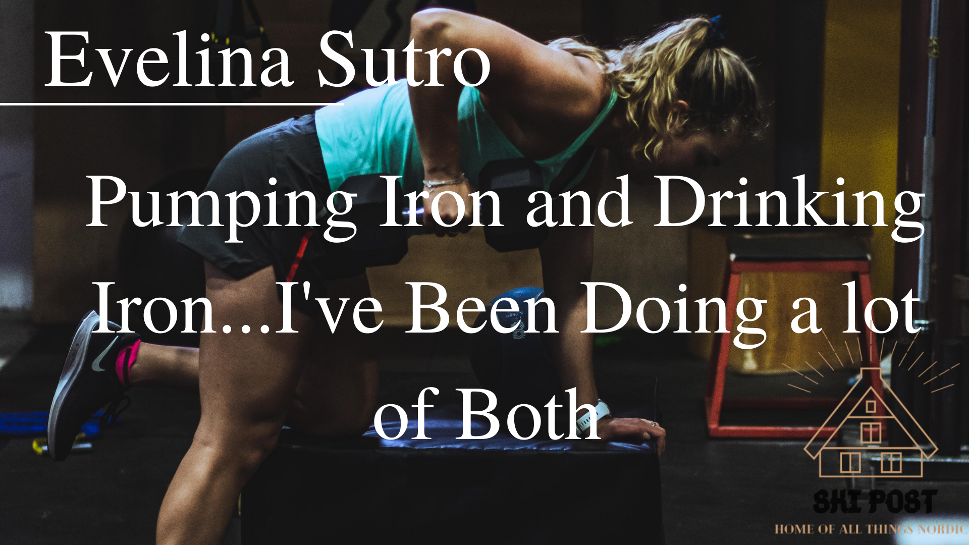 Pumping Iron and Drinking Iron...I've Been Doing a lot of Both - Enjoy ...