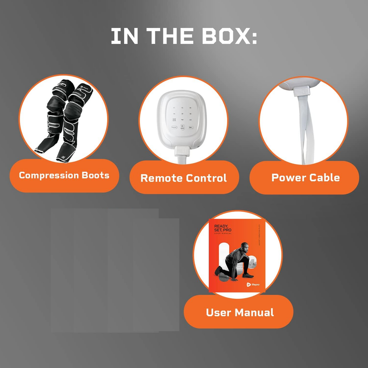 LifePro Radiate PRO Leg Massager - Replacement Legs & Remote Control ...