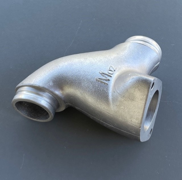 Manifold, Single Mikuni Carb Conversion For Yamaha XV Virago 750, Thru ...