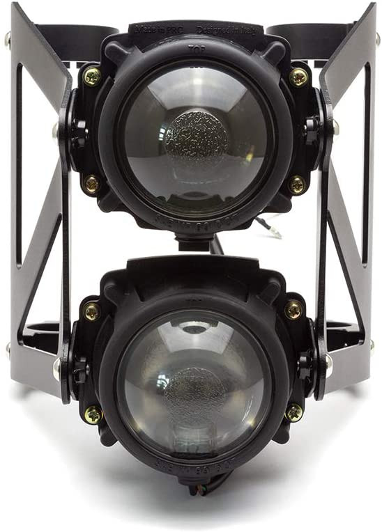 Motorcycle Dual Stacked Projector Headlight | StreetFighter Naked Bike ...