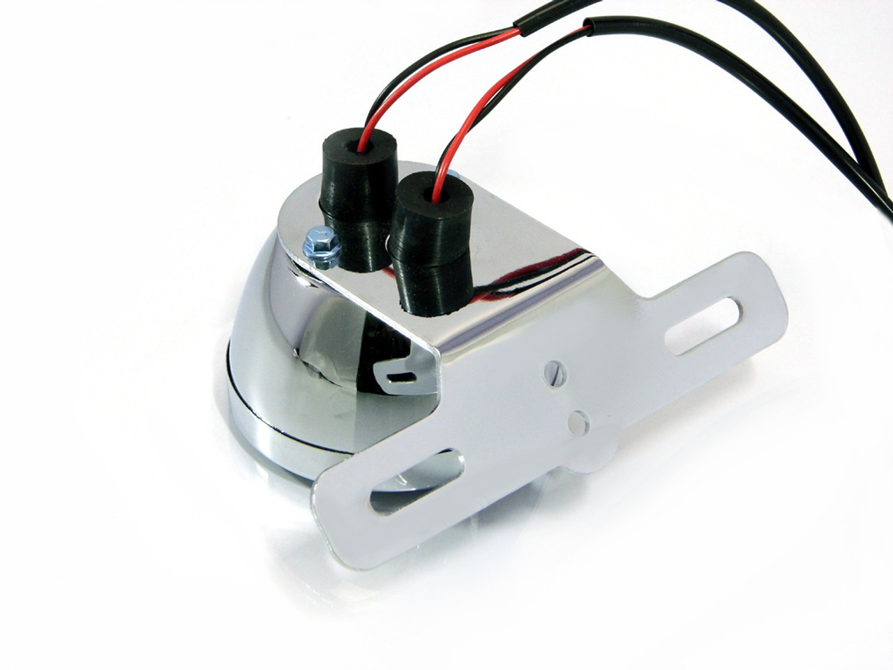 Motorcycle Chrome Alloy Tombstone LED Stop / Tail Light