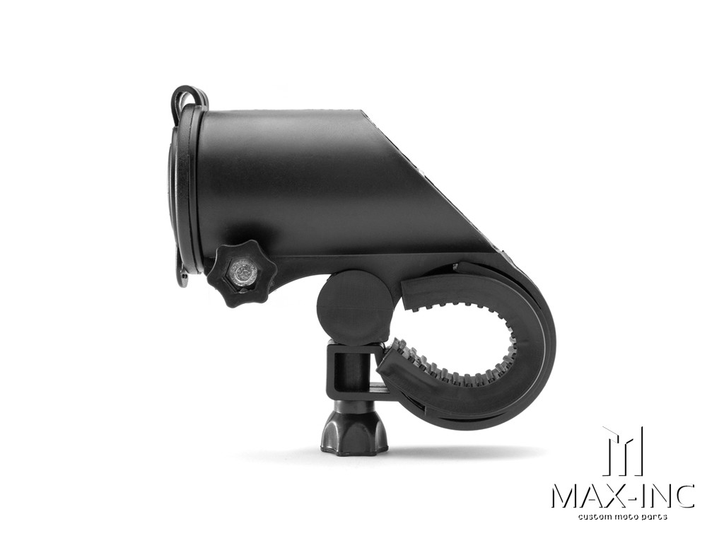 Motorcycle HandleBar USB Plug w/Mount | Twin USB | Handlebar mount USB ...