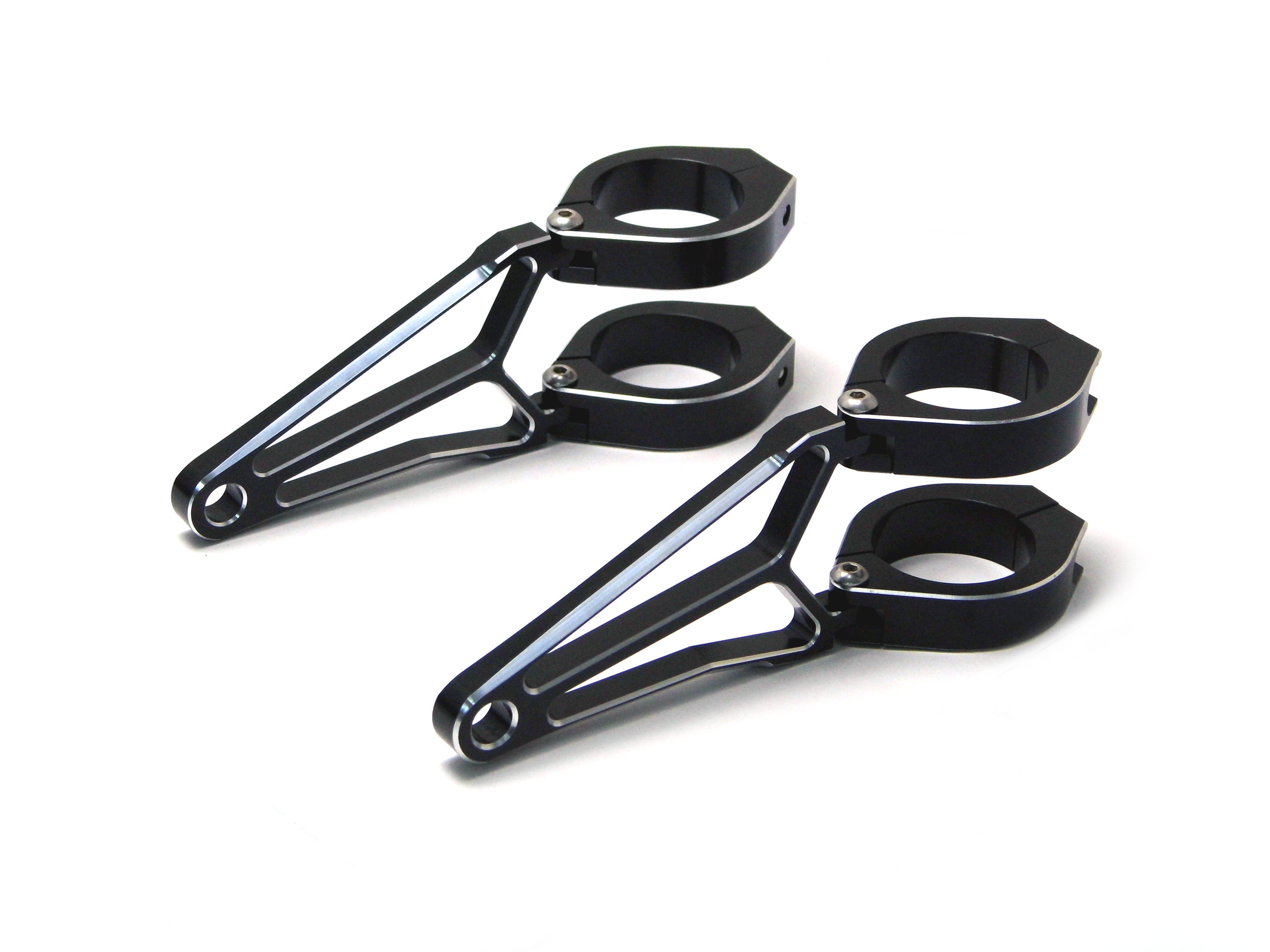 Motorcycle Billet Headlight Fork Bracket | Easy Install
