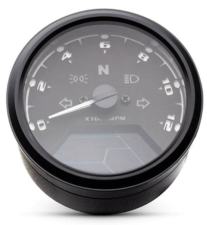 Speedometer Motorcycle Universal/Tachometer | All In one | Turn-Fuel-Hi ...