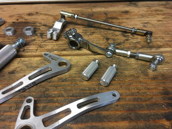 Motorcycle Universal Black OR Clear Universal Rearsets Rear set - Speed ...