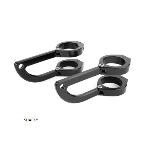 7 Inch Motorcycle Projector Headlight LED Kit Billet Bracket | LED ...