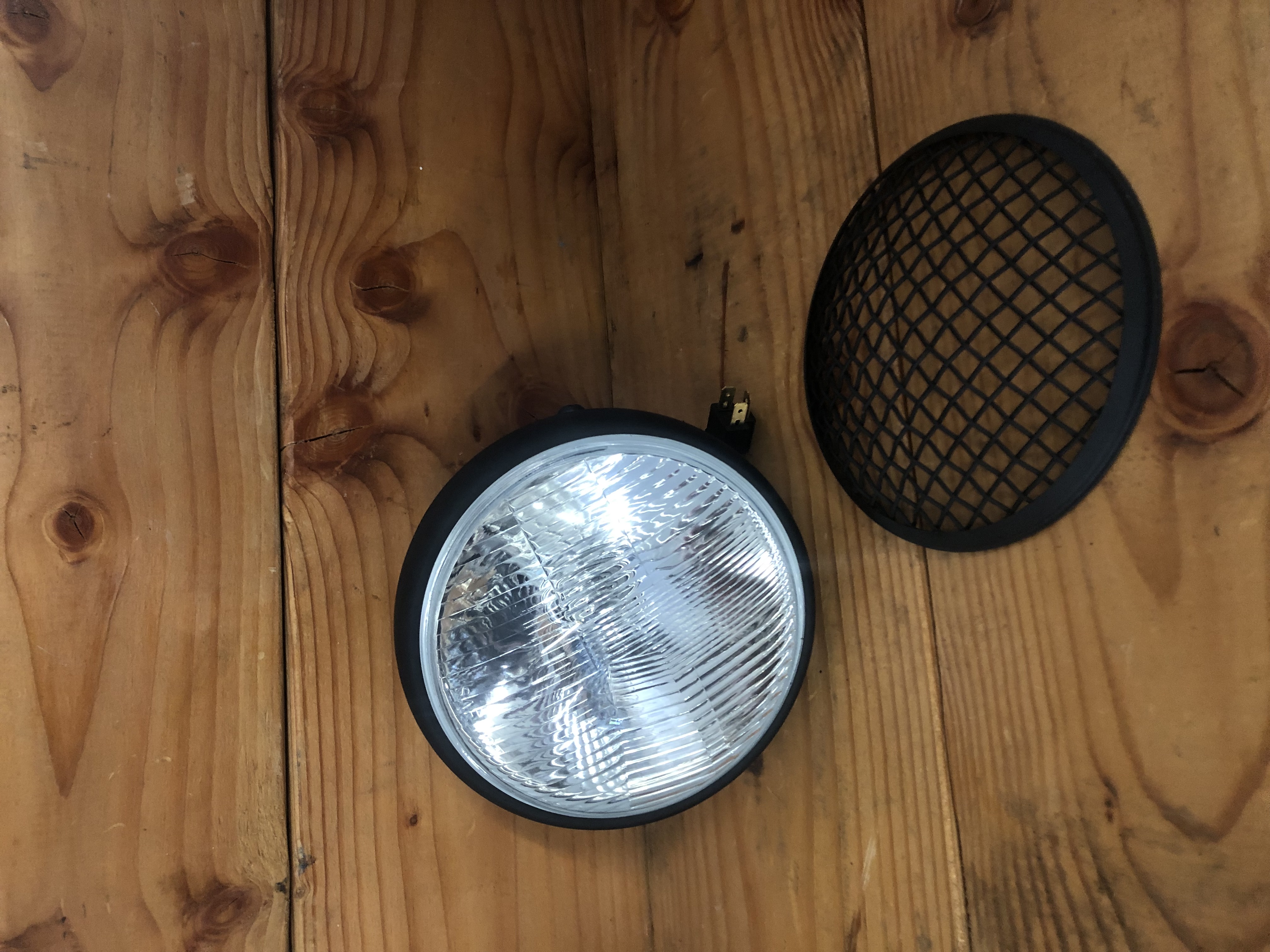 How to mount headlight lens guard cover - Speed Moto Co