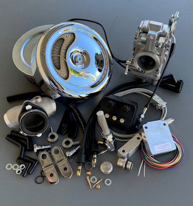 Harley Davidson HSR42 EFI Injection Mikuni conversion kit HSR42-19 Twin ...