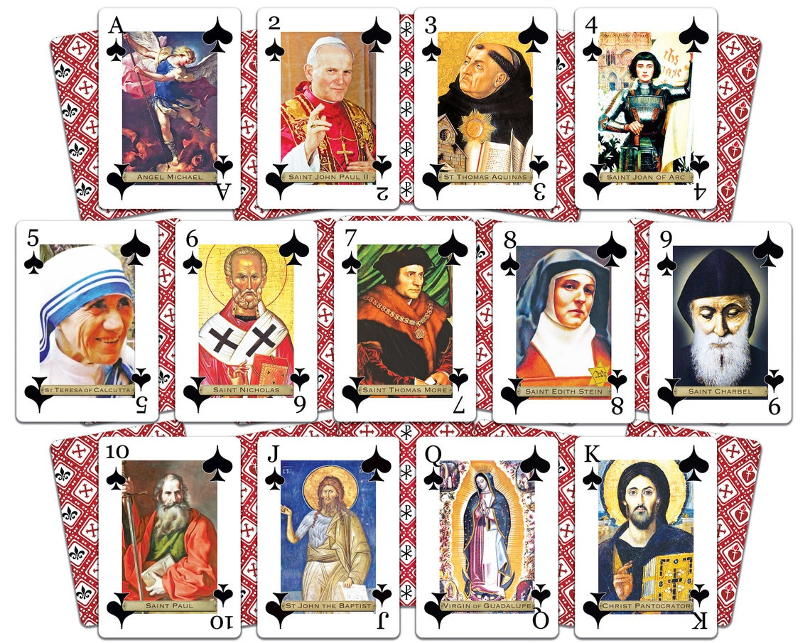 Holy Playing Cards